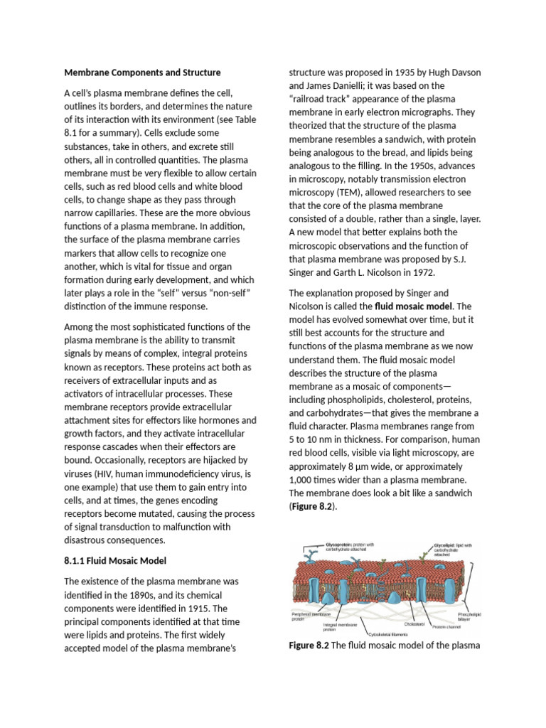 Physio CGHC Day 2 Notesa | PDF | Cell Membrane | Osmosis