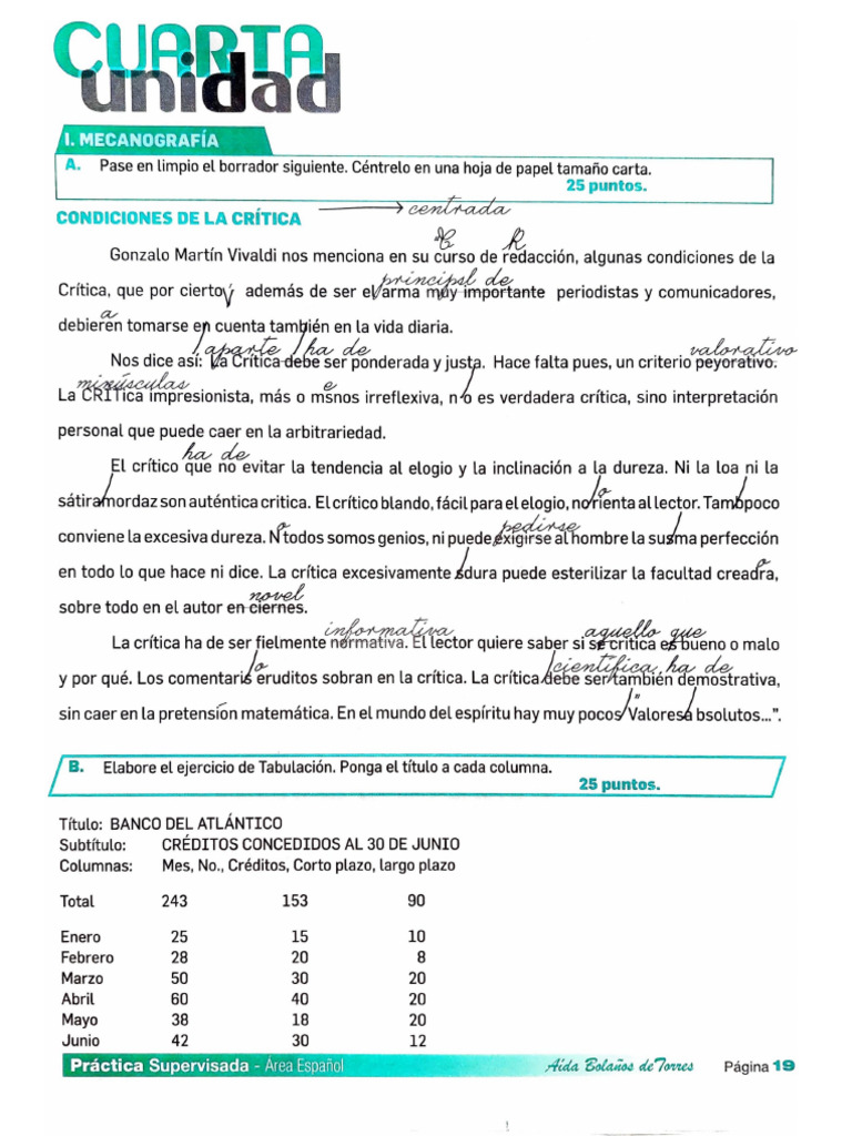 Cuarta Unidad | PDF