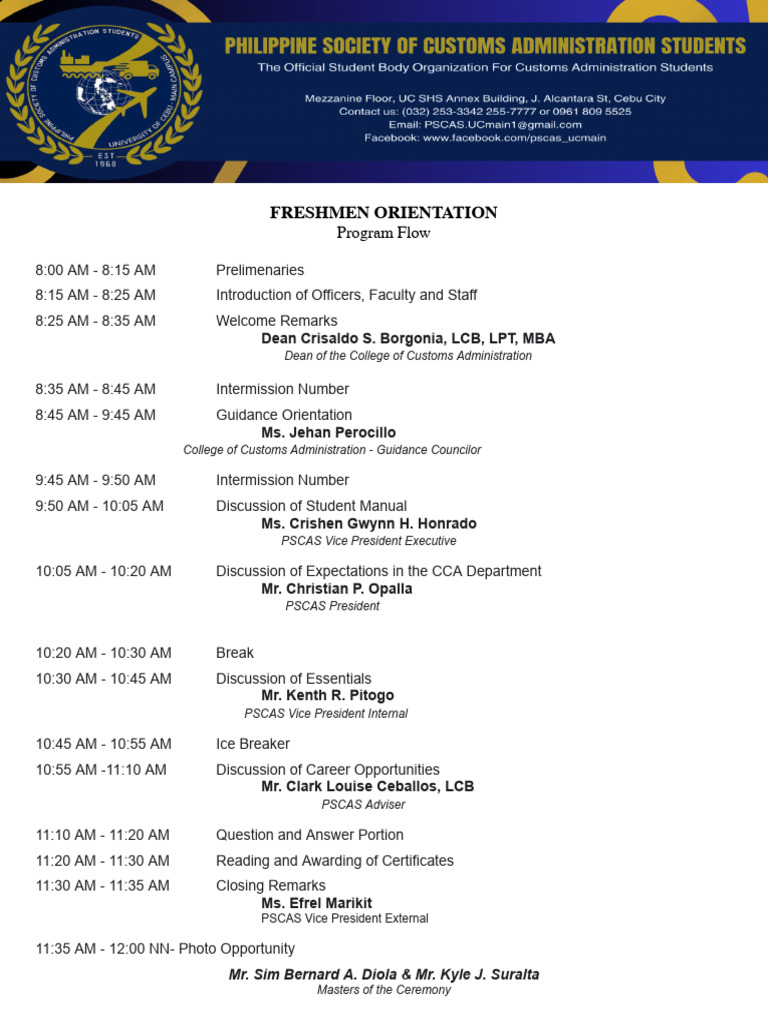 Program Flow | PDF