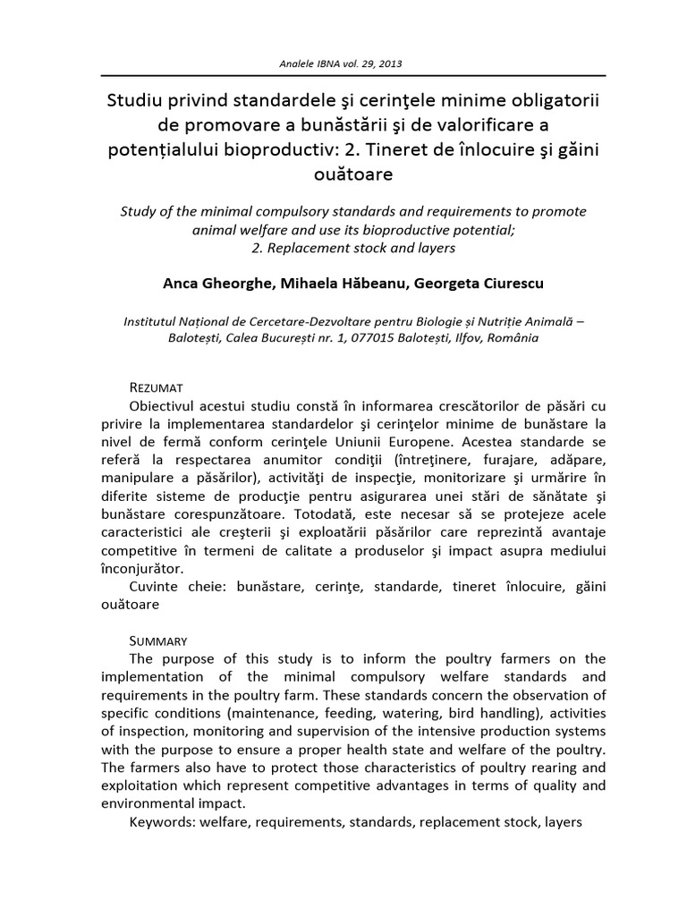 Ghid Crestere Pasari | PDF