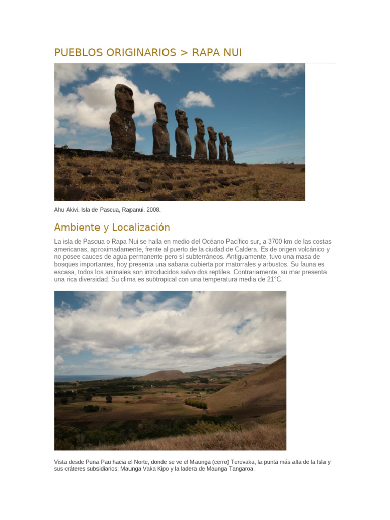 Rapa Nui | PDF