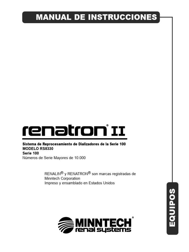 Manual Renatron | PDF