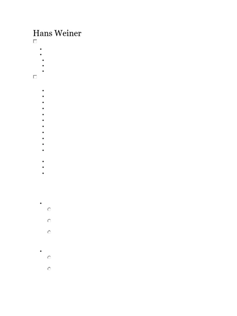 Hans Weiner | PDF