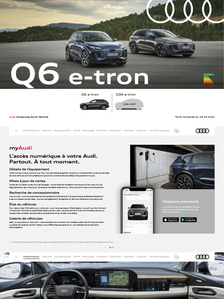 Tarif Q6 E-Tron | PDF