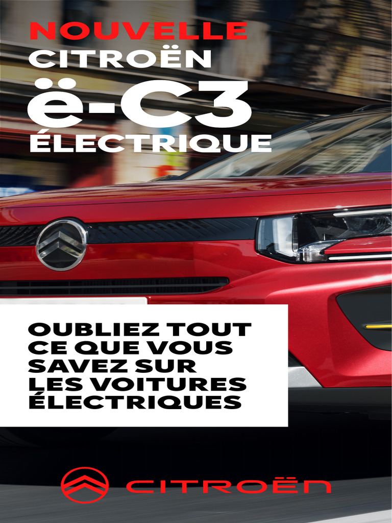 Citroen Ec3 R 2023 Bev C Book FR | PDF