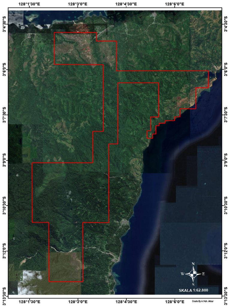 Peta IUP PT. Manusela Prima Indonesia | PDF