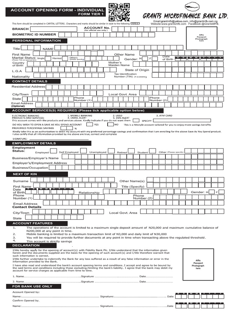 individual account tier 1-1-1 | PDF
