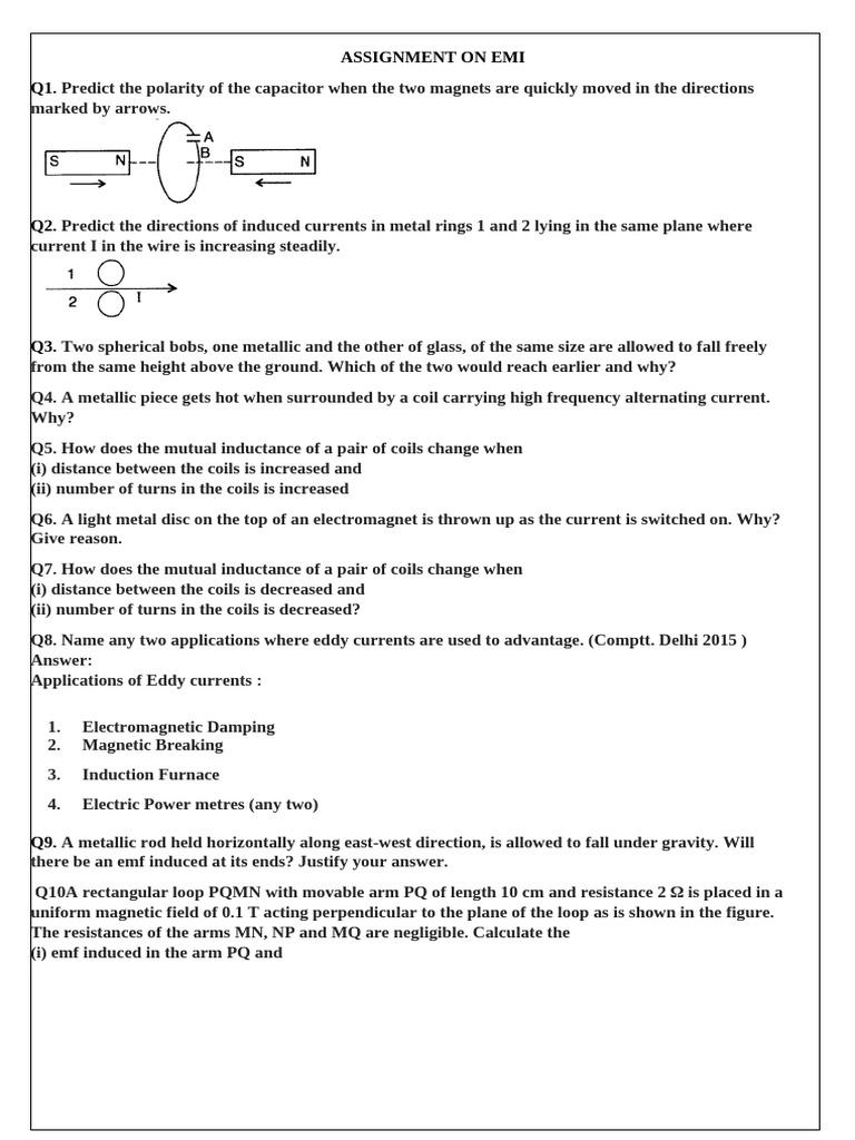 Assignment On Emi | PDF