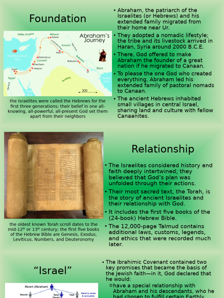 1-4 The Ancient Hebrews (1) | PDF