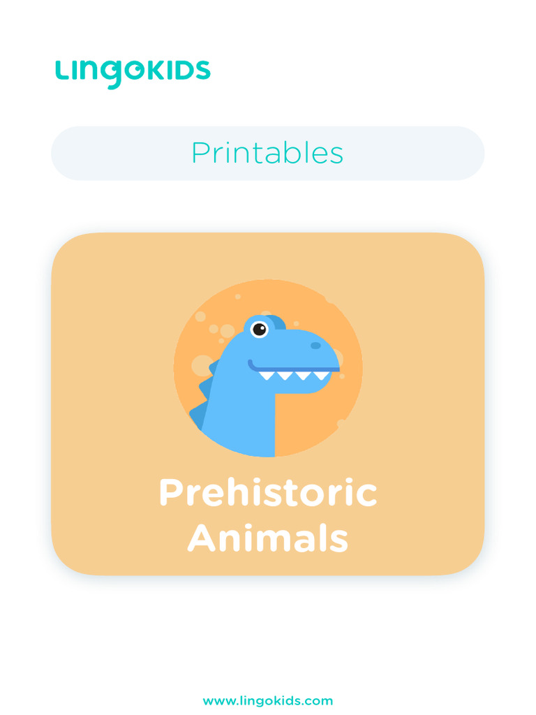 Prehistoric Animals | PDF