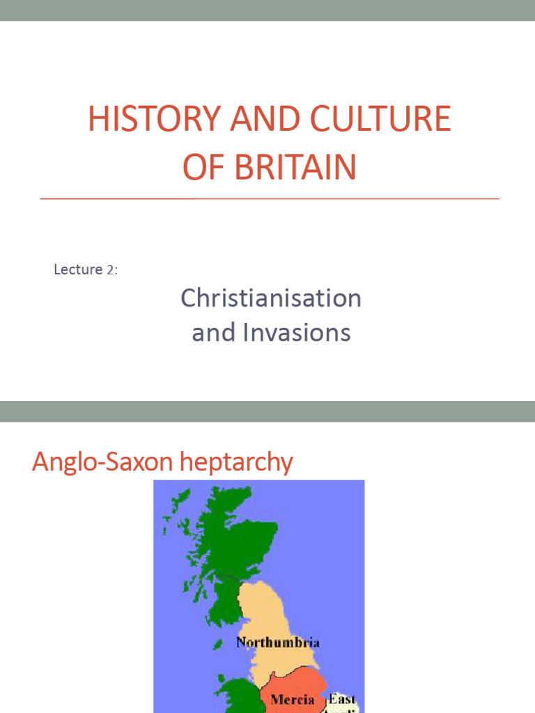 Christianisation and Viking Invasions in Britain | PDF | Danelaw ...