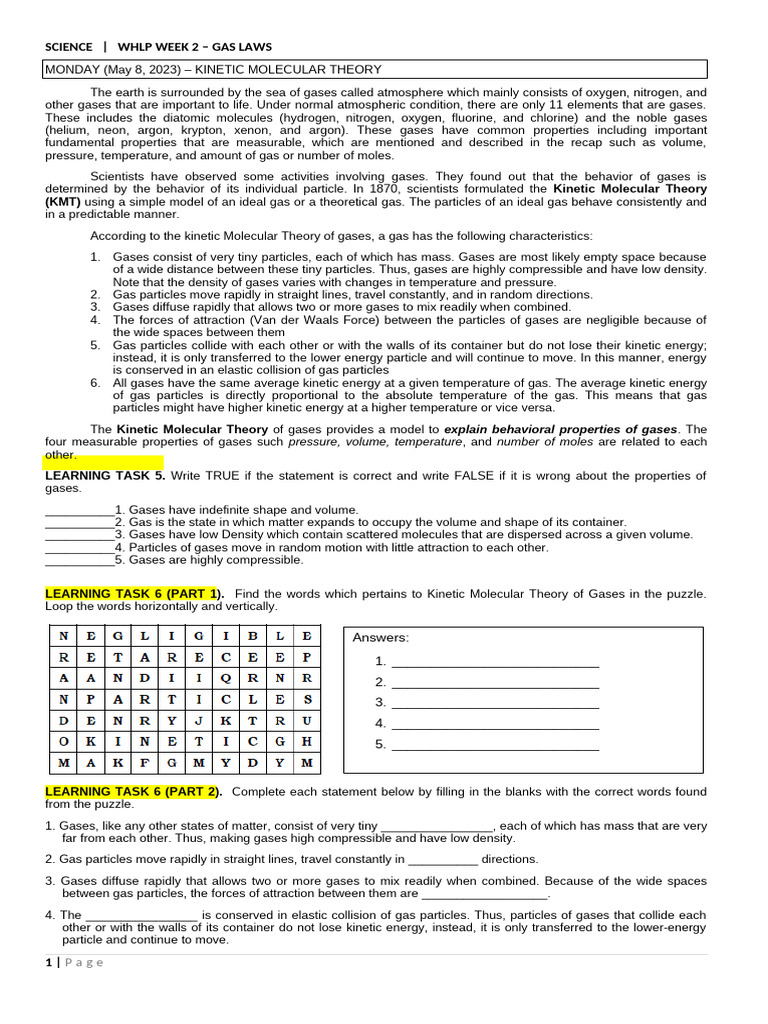 WHLP Week 2 Final | PDF