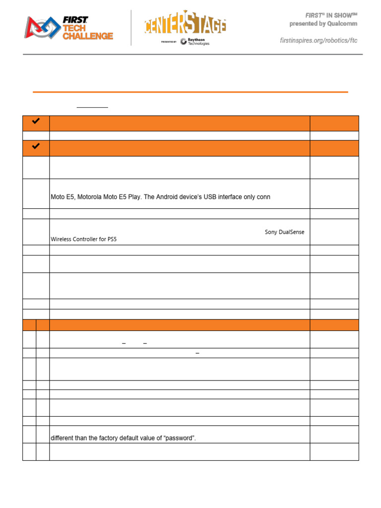 Field Inspection Checklist | PDF