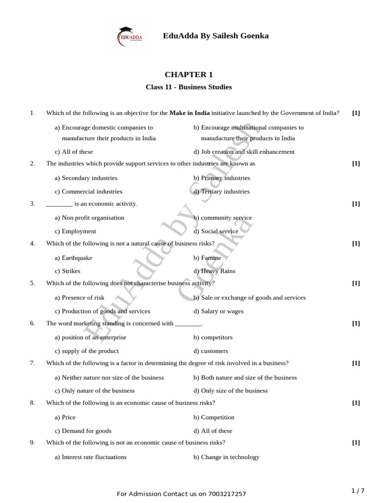 BST CBSE CHAP 1 Questions | PDF