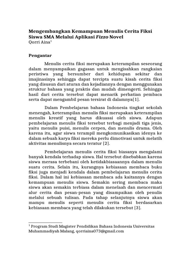 Makalah Qorri Aina | PDF