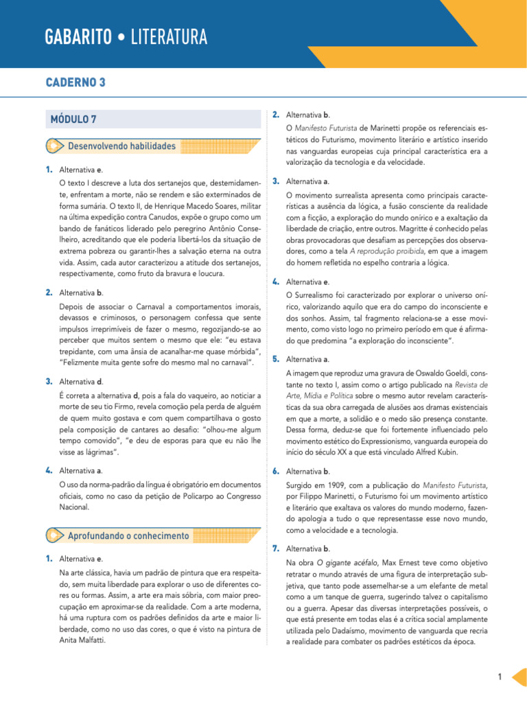 PH EM3 LT FGB 001a004 CAD3 GABARITO-2 | PDF