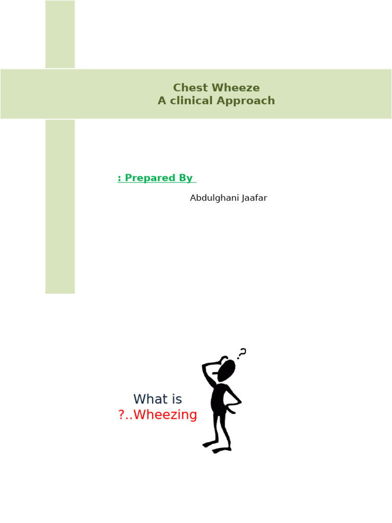 Wheezing | PDF