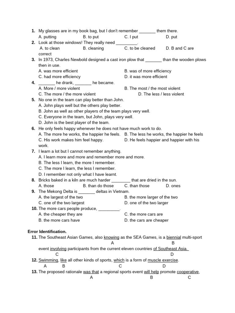 Practice Test 2 | PDF