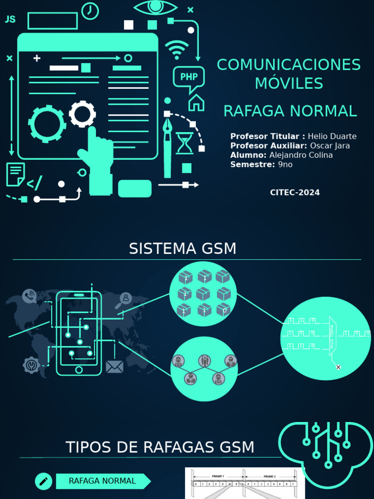 Comunicaciones Moviles Rafaga Normal | PDF