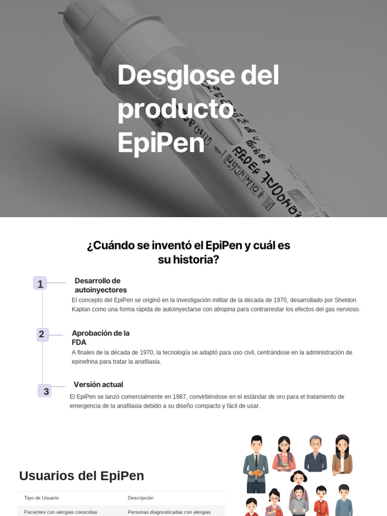 Historia y Uso del EpiPen | PDF | Alergia | Paramédico