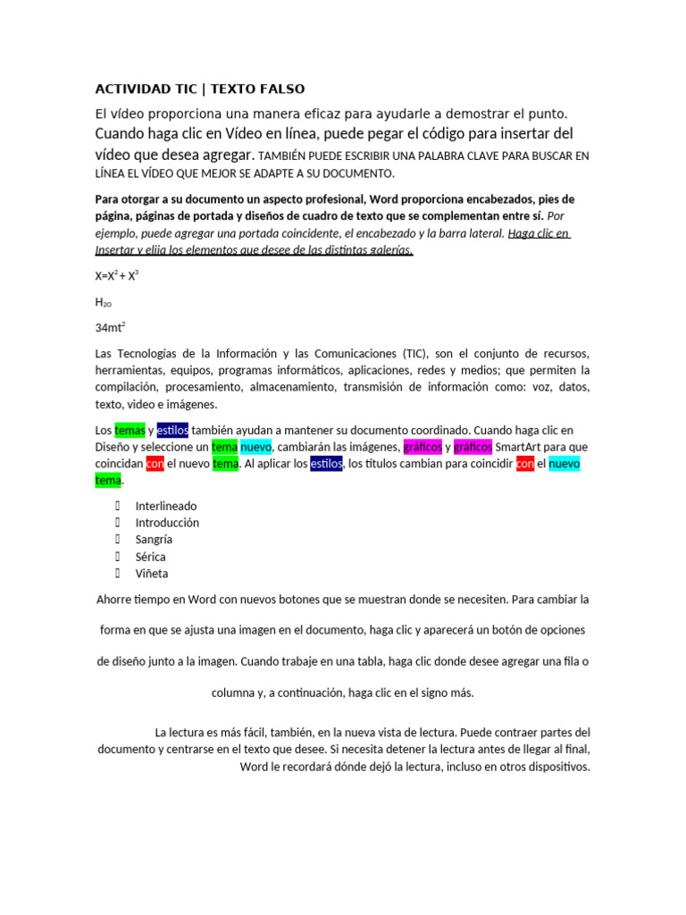 Actividad Texto Falso - Lorena Andrea Liascos Diaz | PDF | Crecimiento ...