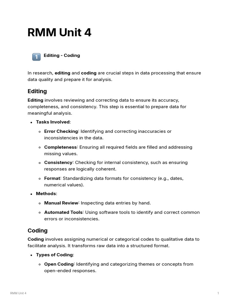 Research Methodology For Management | PDF