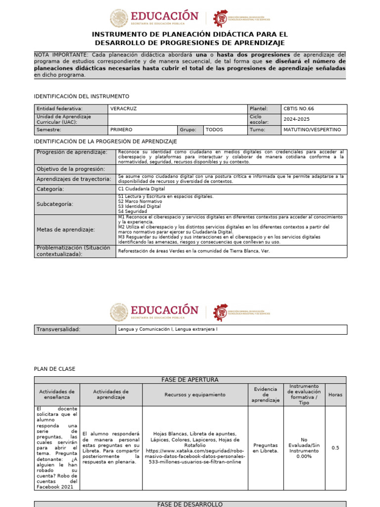 CULTURA DIGITAL 1 PROGRESIÓN 2 | PDF