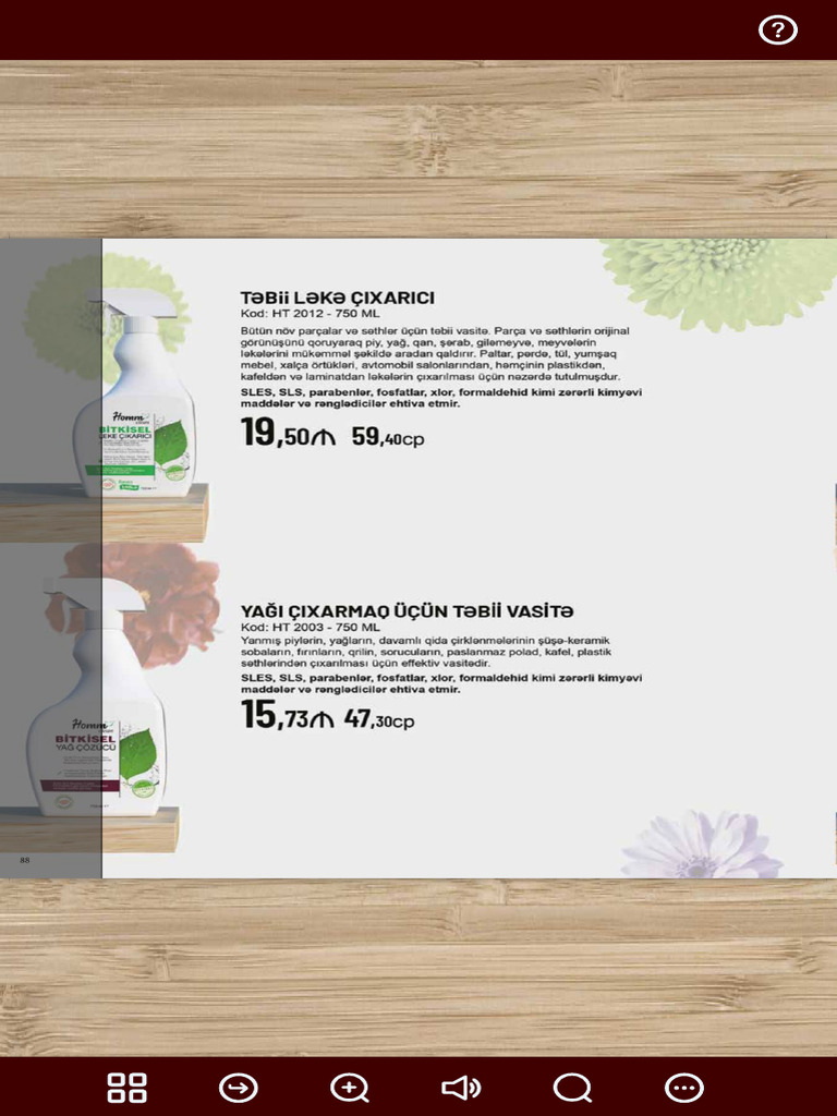 Homm Bitkisel Ocak Katalog - AZ | PDF