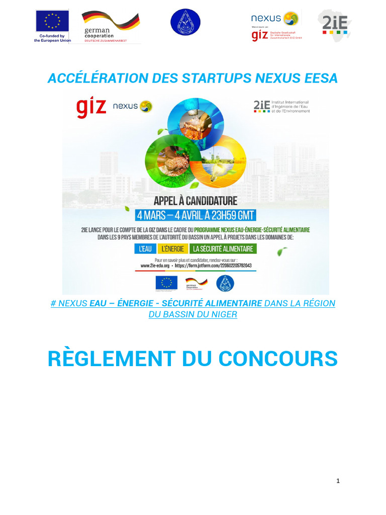 Reglement Nexus-Eesa Abn 2ie | PDF