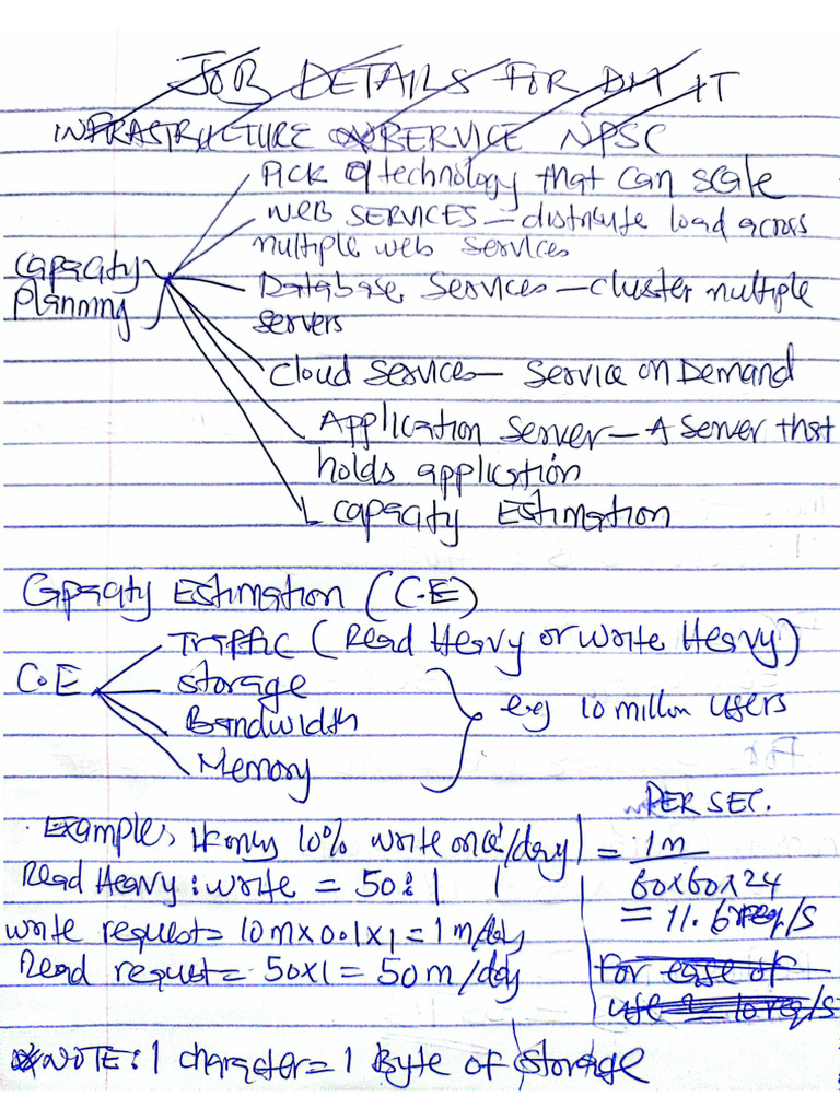 IT Bandwidth Capacity Planning | PDF