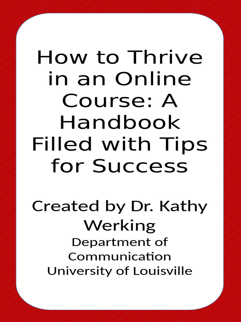 How To Thrive Uof L | PDF
