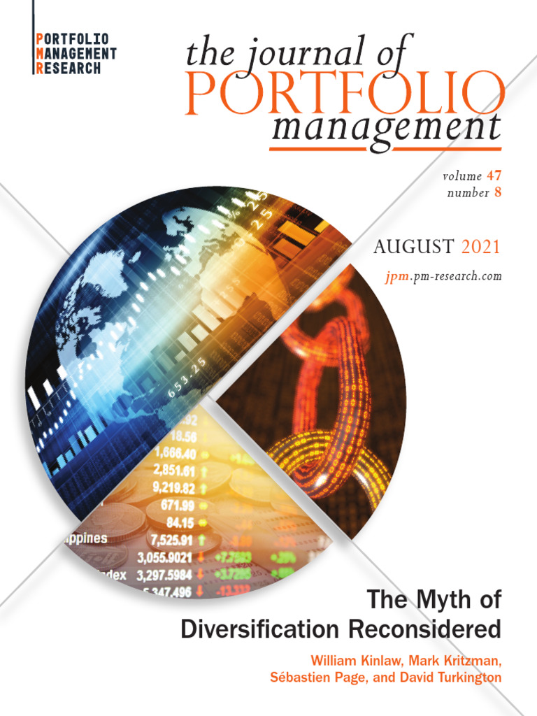 JPM The Myth of Diversification Reconsidered | PDF