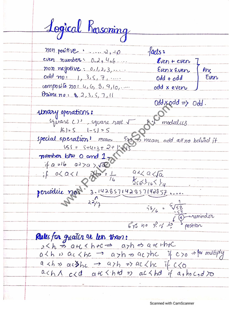 Logical Reasoning Watermark | PDF