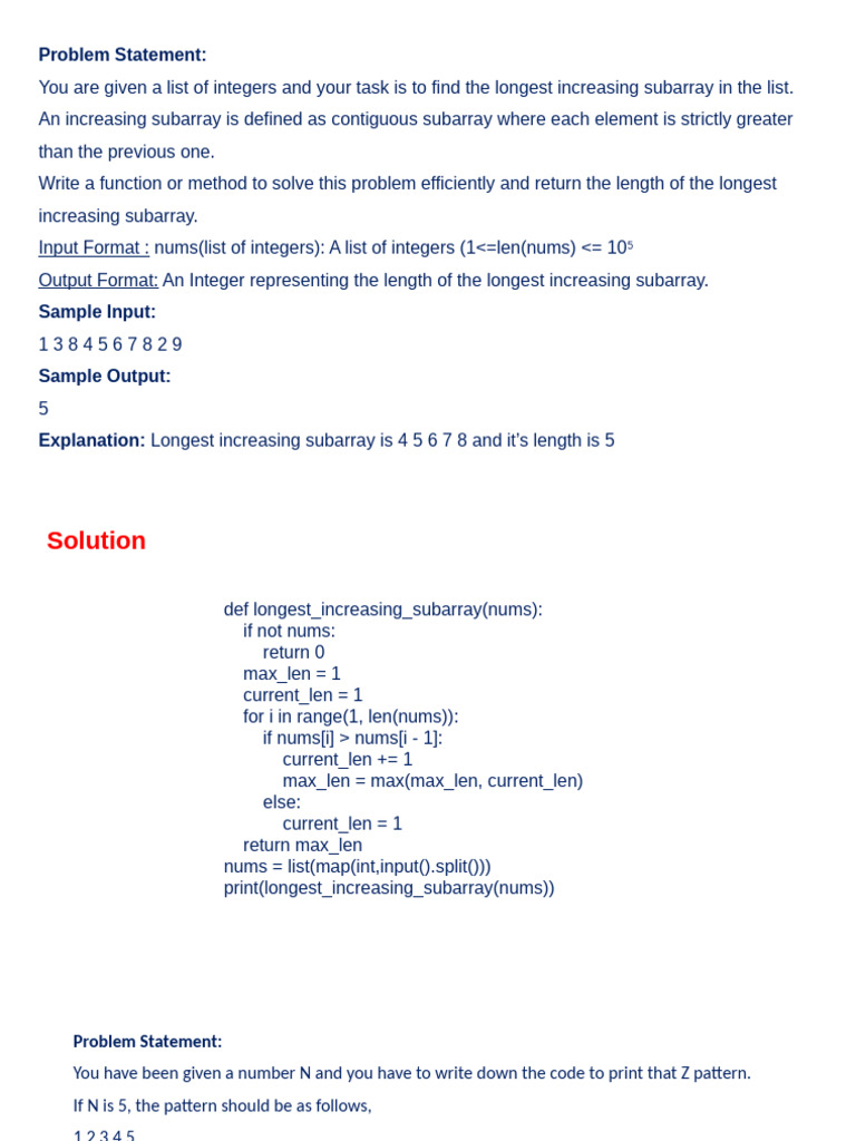 Accenture Coding 2025 | PDF