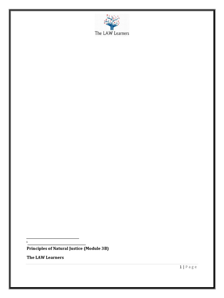 MODULE 3 (B) - Audi Alterum Partem | PDF