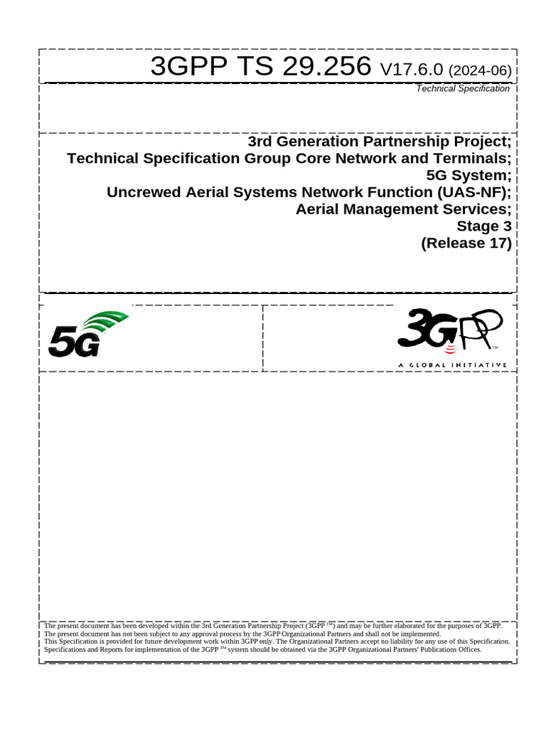 3GPP TS 29.256: Technical Specification | PDF