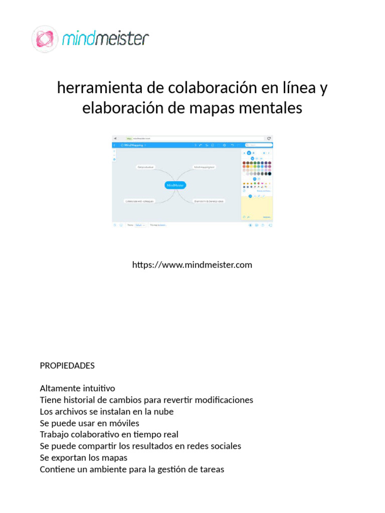 Presentación Mind Meister | PDF