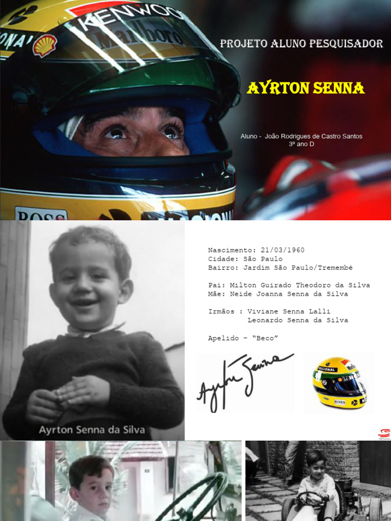 Apresentacao Ayrton Senna | PDF
