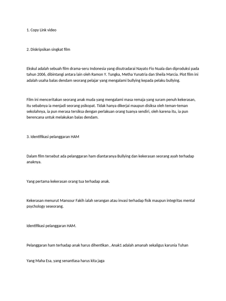 PKN Pelanggaran HAM | PDF