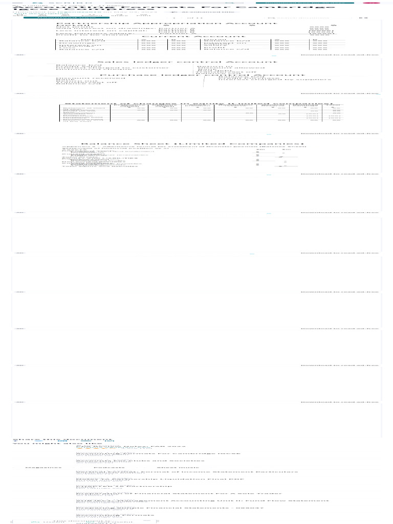 Accounting Formats For Cambridge Igcse Compress PDF Debits and Credits ...