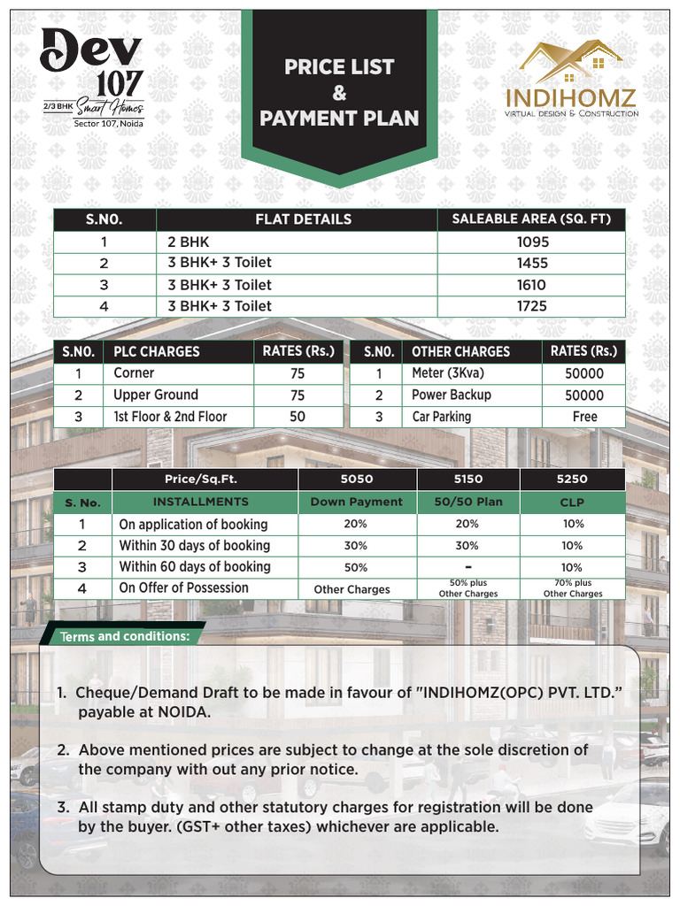 Price List Dev 107 | PDF