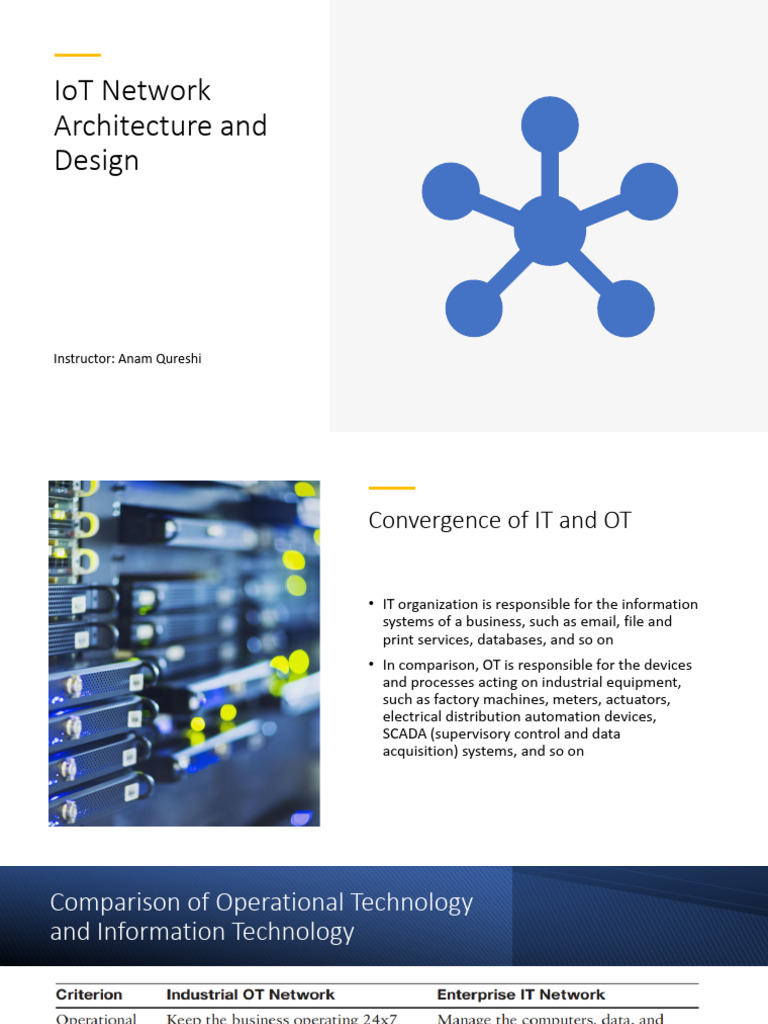 IoT Network Architecture and Design | PDF