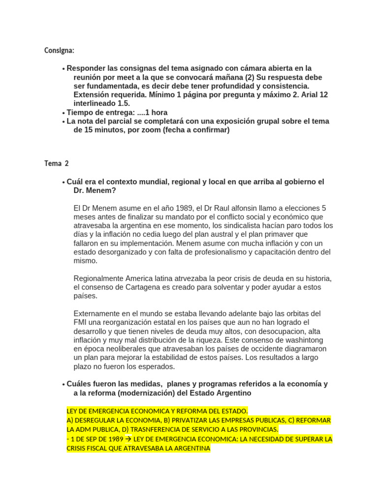 Tema 2 Parcial 2 2C 2022 | PDF