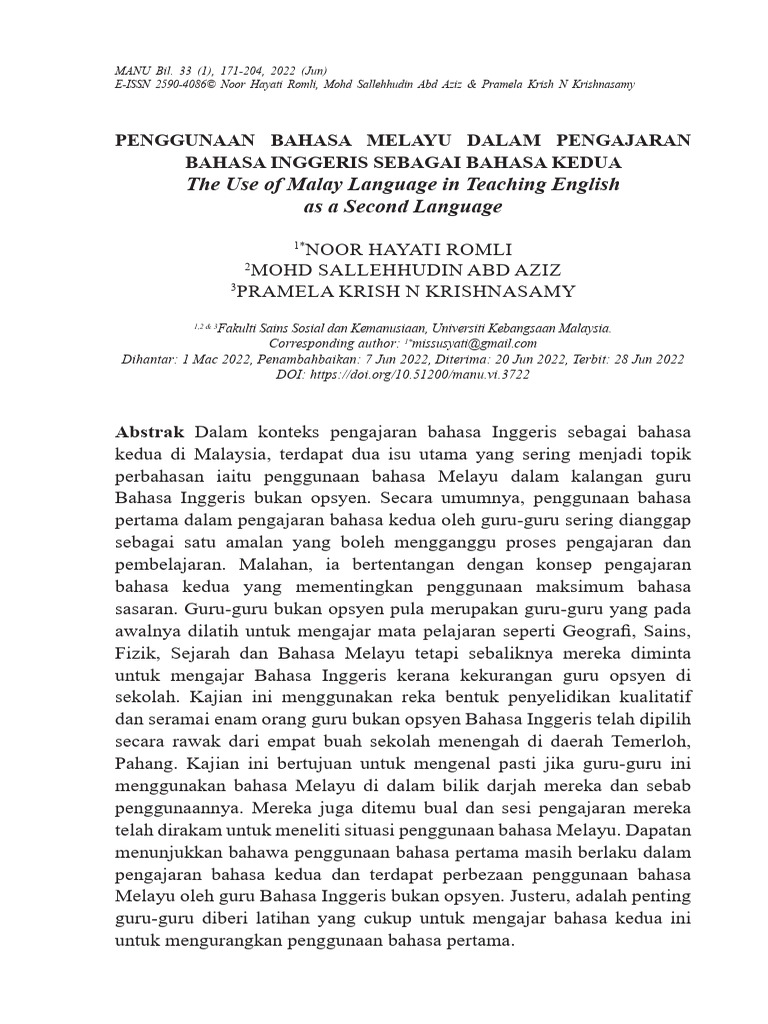 8a Penggunaan Manu+33+ (1) Jun | PDF