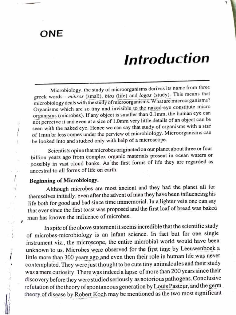 Microbiology Notes | PDF