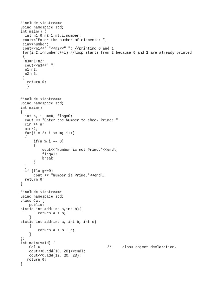 #Include Iostream | PDF