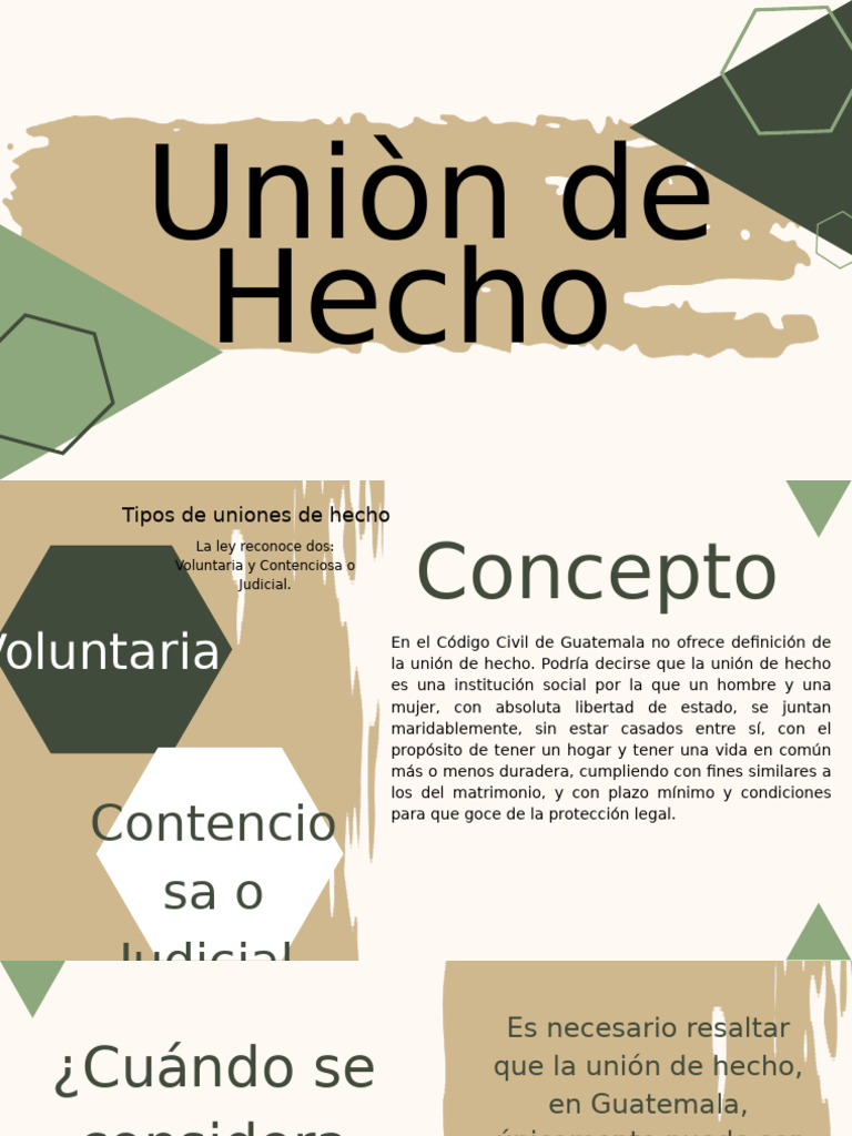 Union de Hecho | PDF