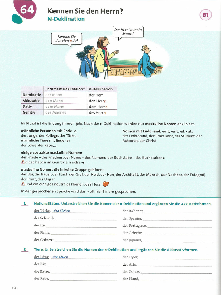 Grammatik N Deklination | PDF