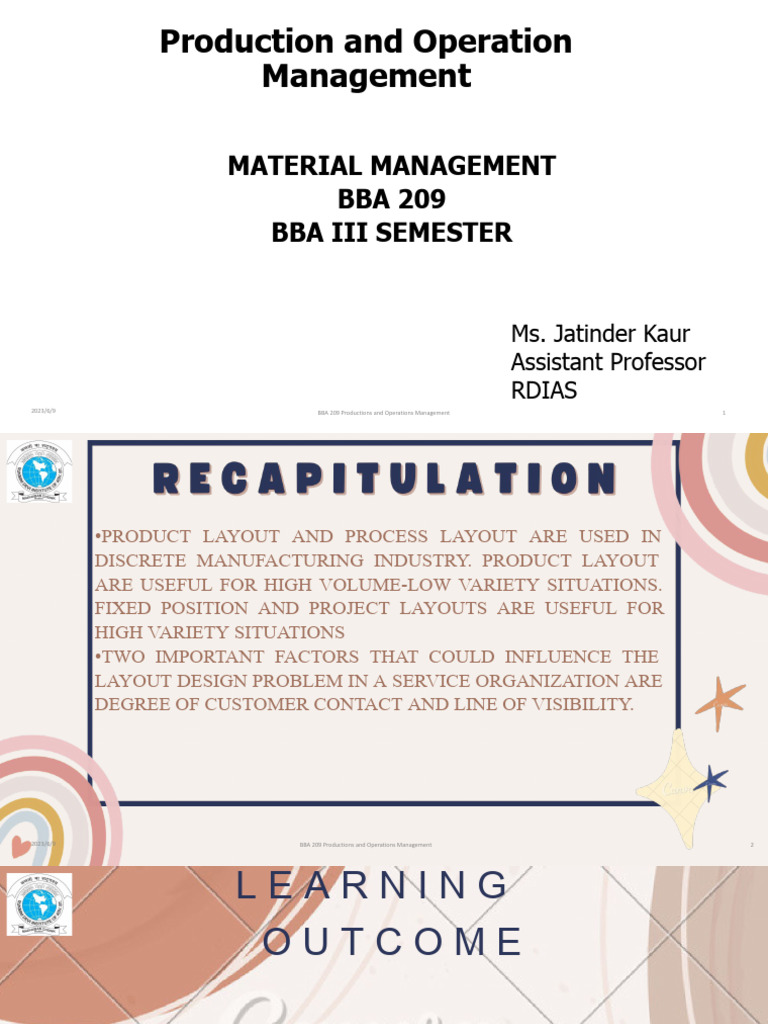 Material Management | PDF