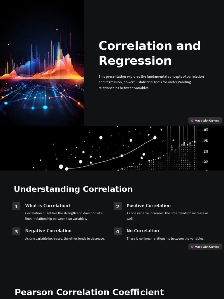 Correlation and Regression | PDF